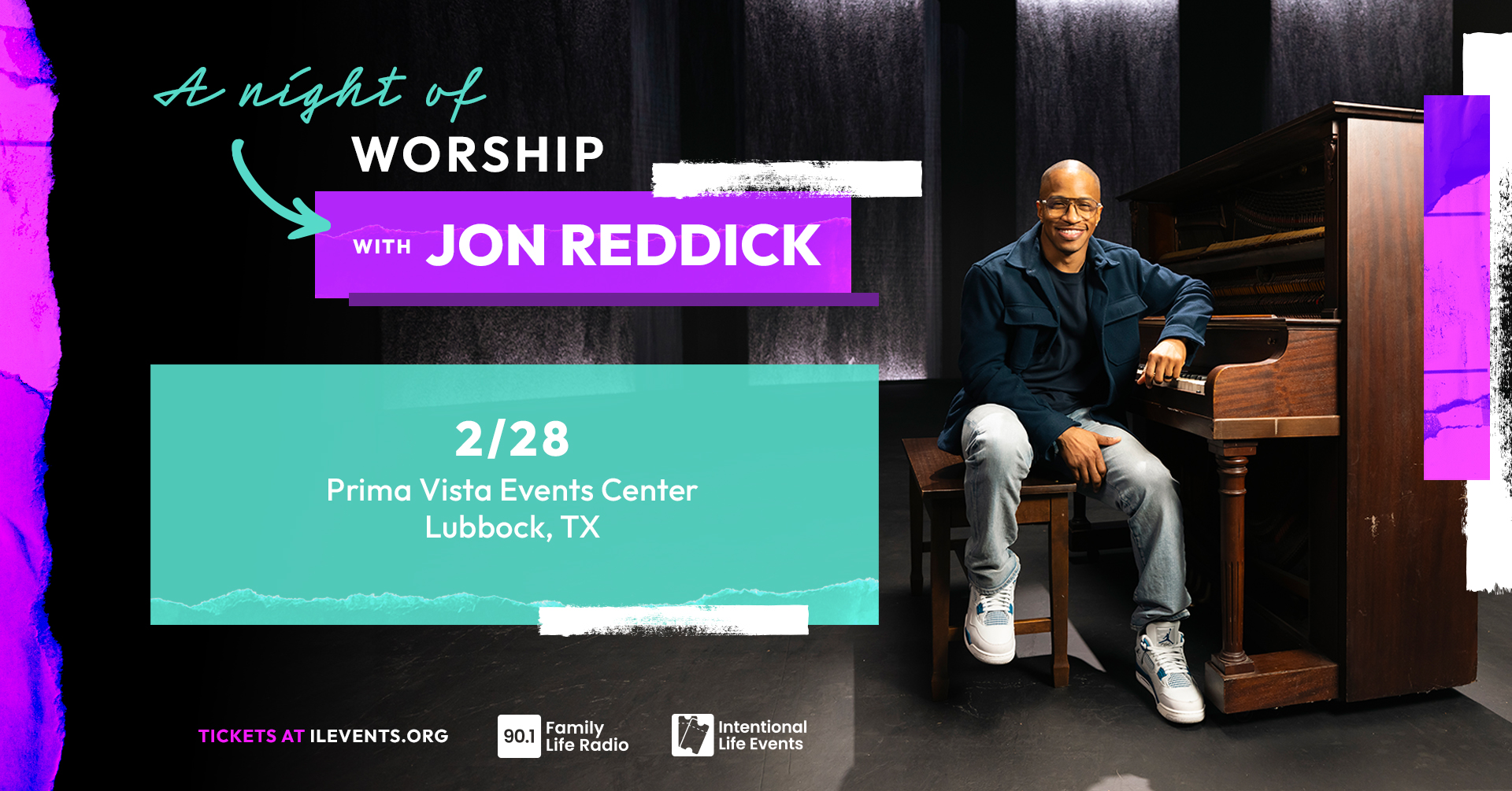 A Night of Worship w/ Jon Reddick (Lubbock) 2026 - Family Life Radio
