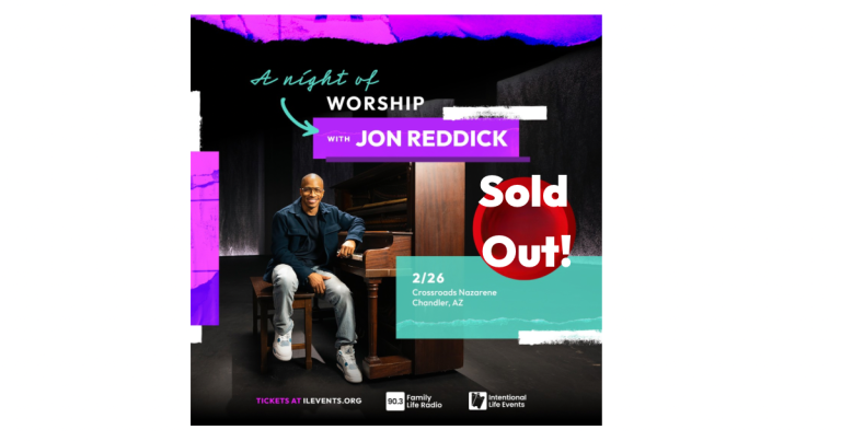 A Night of Worship with Jon Reddick in Chandler(SOLD OUT!) - Family ...